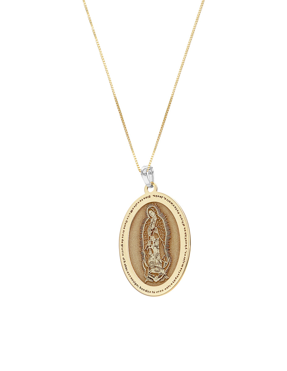 Cadena con medalla de Oro 10k (10-VI1219-D) – FONELLI JOYERIA